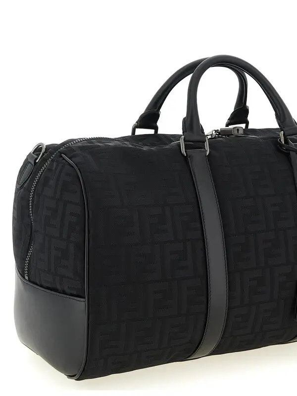 Fendi Medium Ff Duffel Bag - Black