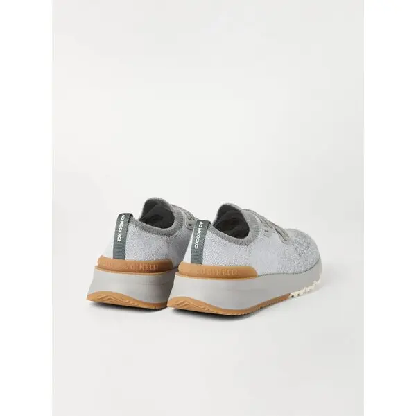 Brunello Cucinelli Grey Trainers Low-tops