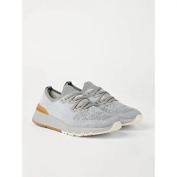 Brunello Cucinelli Grey Trainers Low-tops