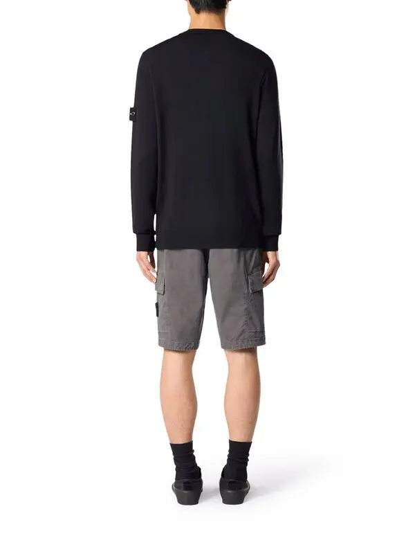 Stone Island Rws Lightweight Pure Wool Crew Neck Sweater