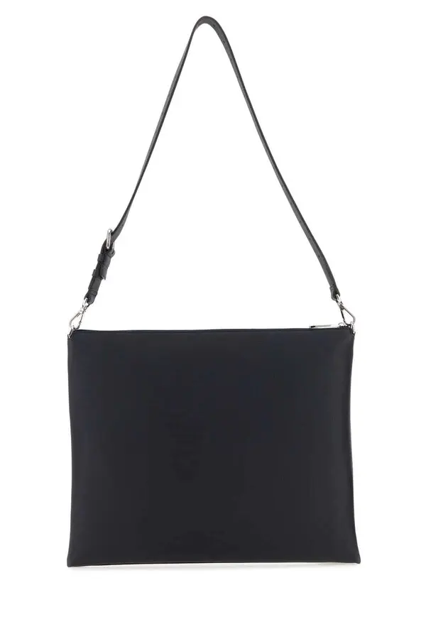 Fendi Midnight Leather After Roma Shoulder Bag