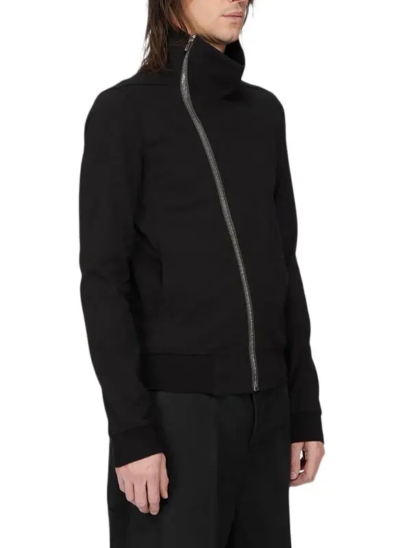 Rick Owens Bauhaus Zip-up Hoodie Jogger - Black