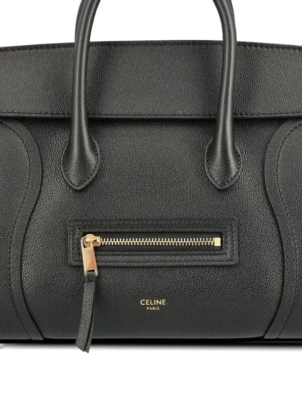 Celine Luggage Medium Leather Tote - Multicolor