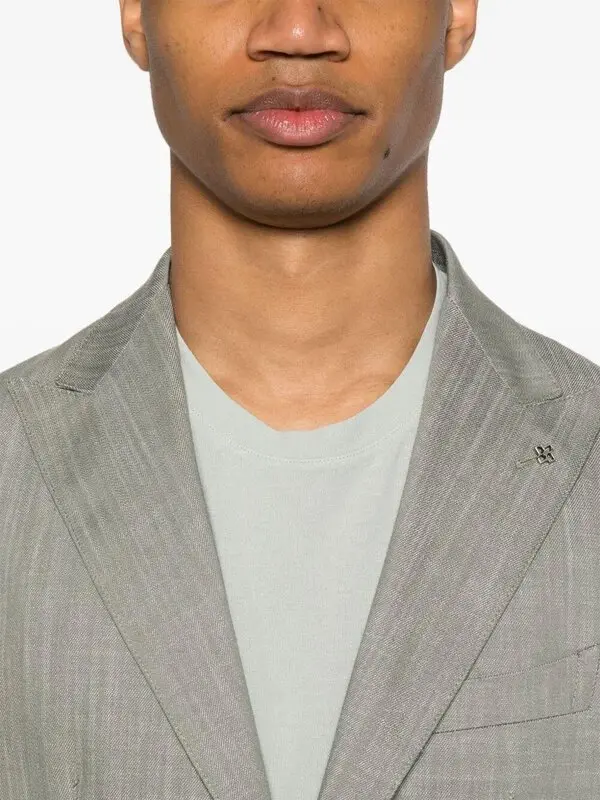 Tagliatore Cotton Tailored Jacket - Multicolor