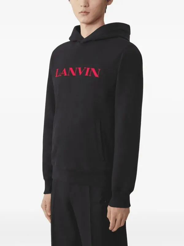 LANVIN Logo Hoodie