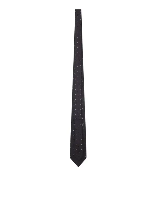TOM FORD Polka Dot Silk Tie