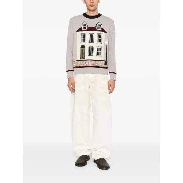Junya Watanabe Grey Sweaters & Knitwear Jumpers - Gray