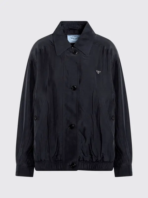 Prada Re-nylon Blouson - Blue