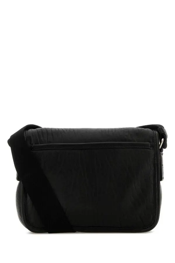 Saint Laurent Leather Small Messenger Crossbody Bag