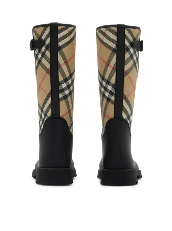 Burberry Marsh Stamp High Rubber Boots
