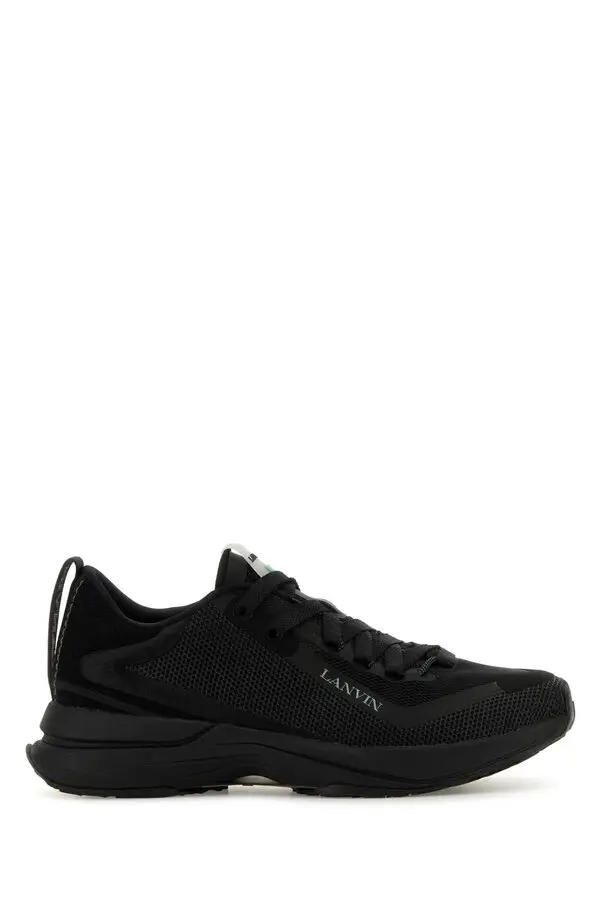 LANVIN Low Top Lace Up Sneakers - Multicolor
