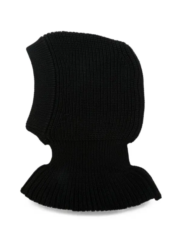 LEMAIRE Wool Ribbed Knit Hood - Multicolor