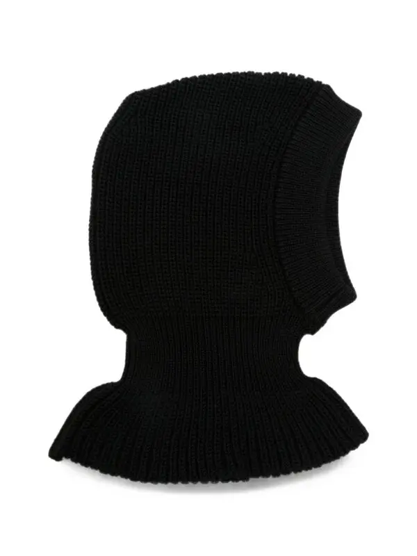 LEMAIRE Wool Ribbed Knit Hood - Multicolor
