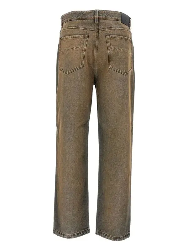 Fendi Marble Overdye` Denim Pants