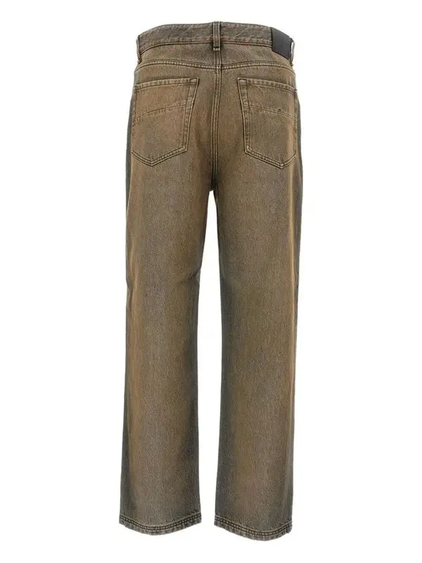 Fendi Marble Overdye Denim Pants - Multicolor