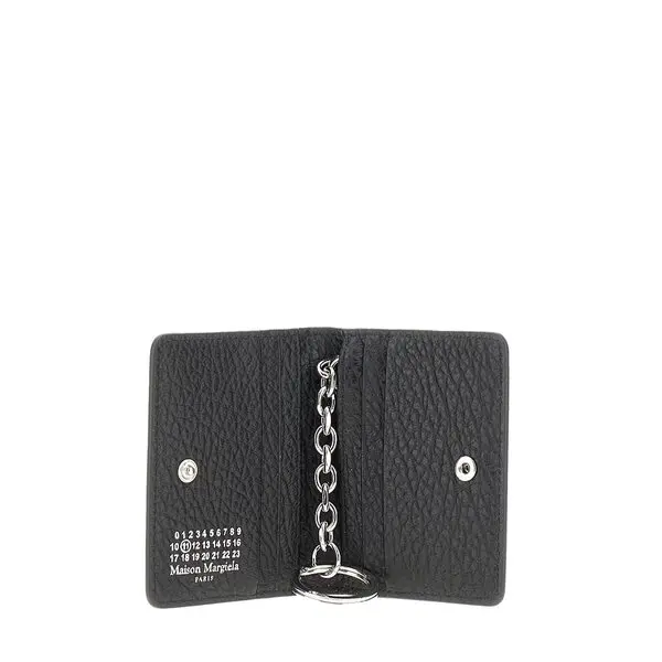 MAISON MARGIELA Leather Cardholder With Key-ring