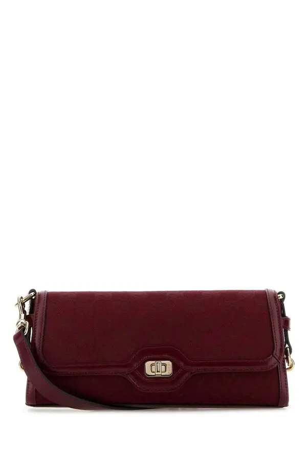 Gucci Gg Fabric Small Luce Shoulder Bag - Red