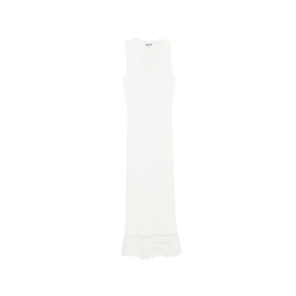 GANNI Neutrals Dresses Day Dresses