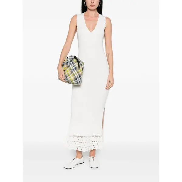 GANNI Neutrals Dresses Day Dresses