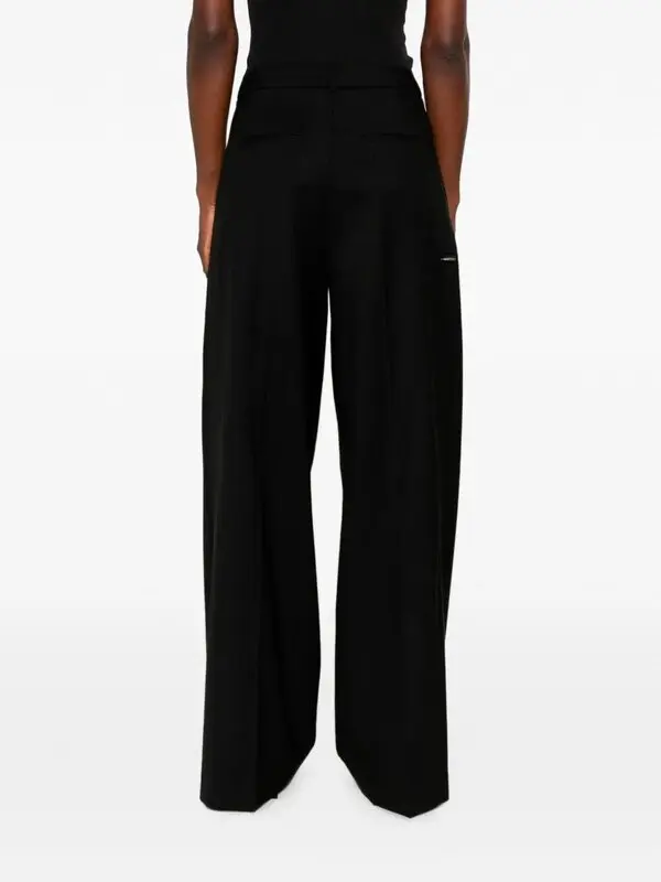 Peserico Wool Wide Leg Trousers