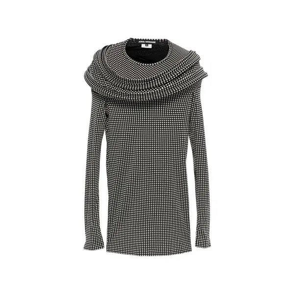 Junya Watanabe Polka Dot Fitted Blouse - Black