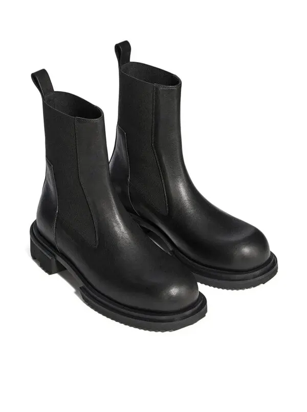 Rick Owens Bogun Leather Boots