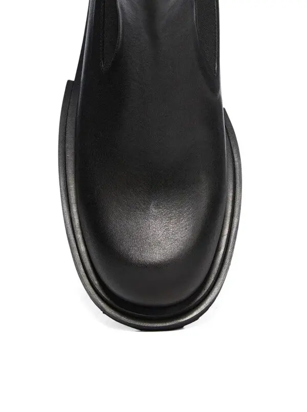 Rick Owens Bogun Leather Boots