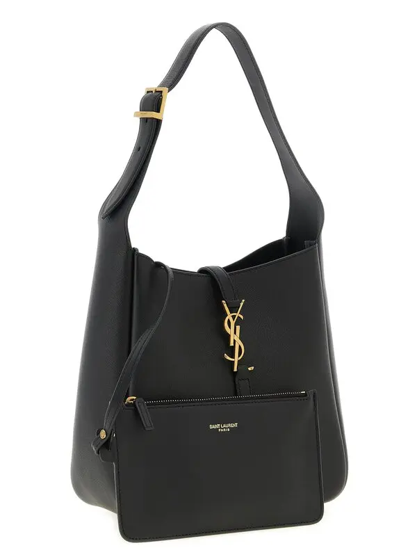 Saint Laurent Micro 'le 5 À 7' Shoulder Bag - Black