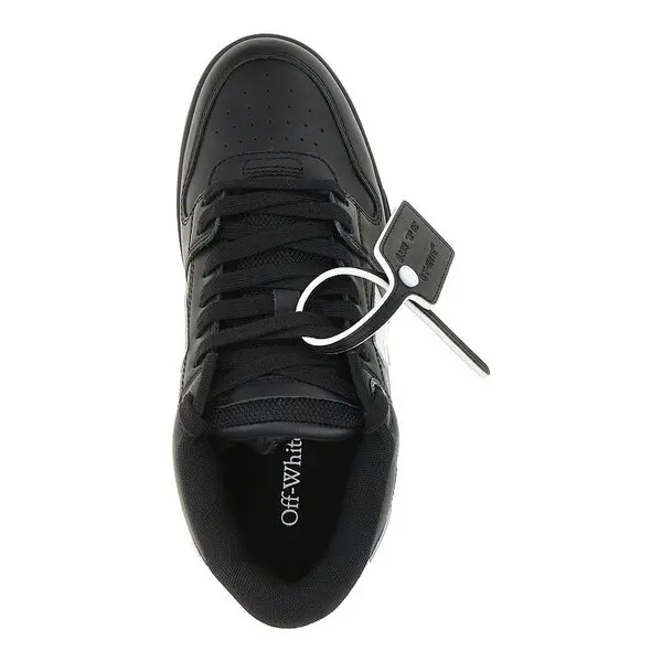 Off-White Out Of Office Leather Sneakers - Black