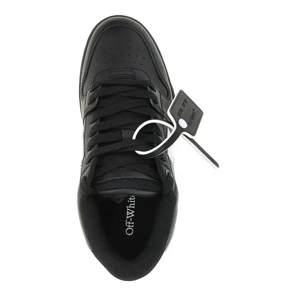 Off-White Out Of Office Leather Sneakers - Black
