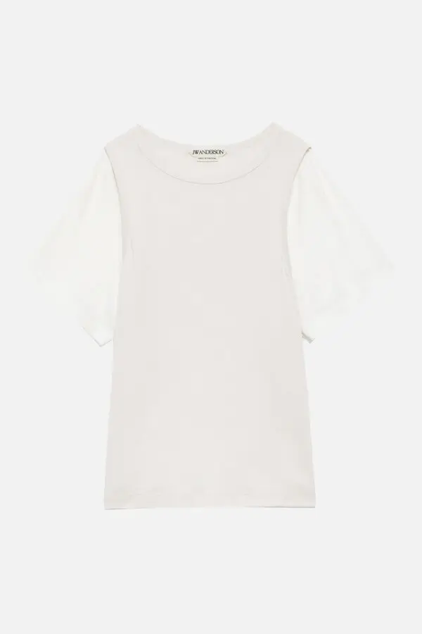 JW Anderson Double-layered T-shirt - Multicolor