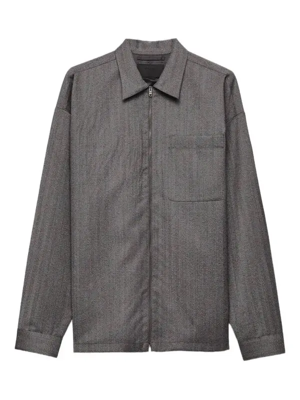 Prada Wool Shirt Jacket