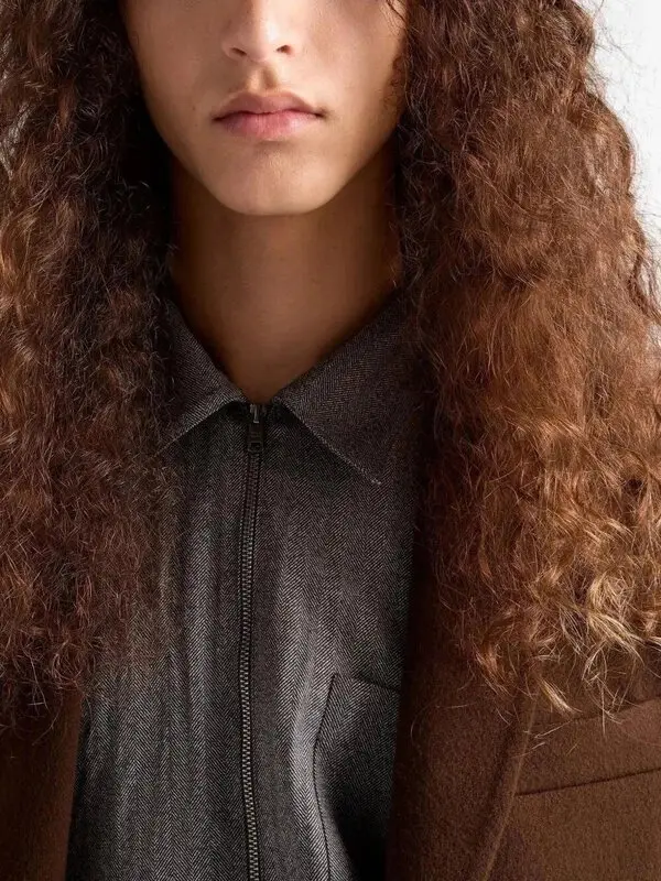 Prada Wool Shirt Jacket - Multicolor