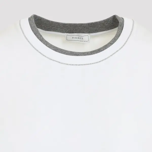 Peserico Cotton Blend T-shirt - White