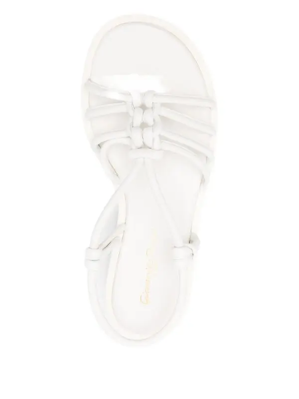 GIANVITO ROSSI Hebe Leather Sandals