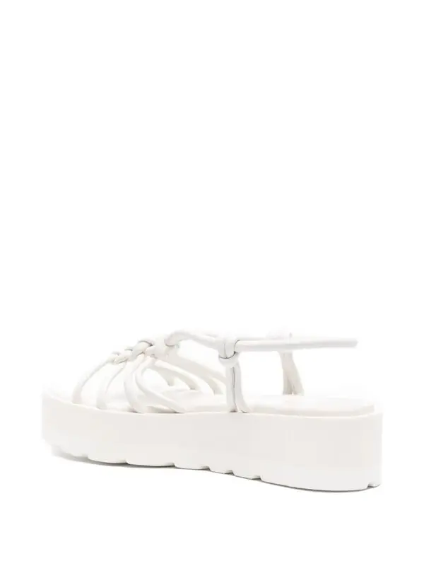 GIANVITO ROSSI Hebe Leather Sandals