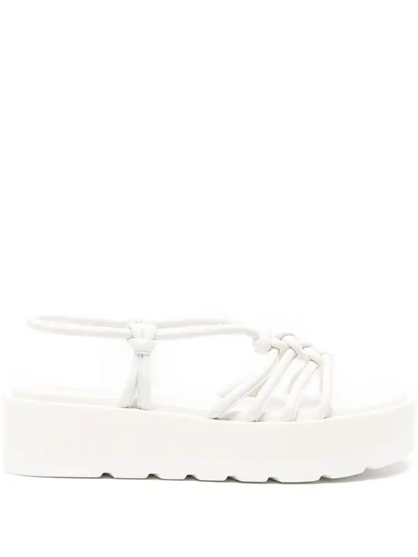 GIANVITO ROSSI Hebe Leather Sandals - Multicolor