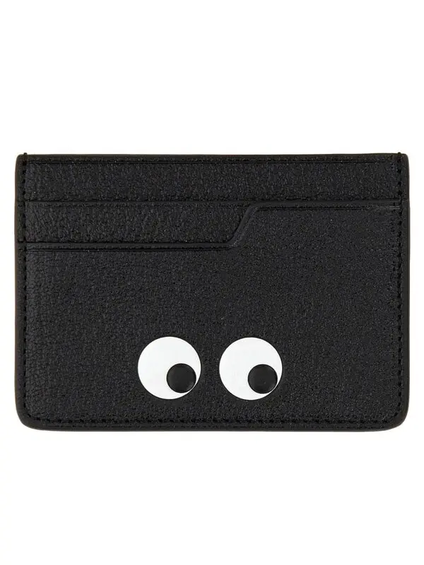 ANYA HINDMARCH Portacarte Eyes - Black