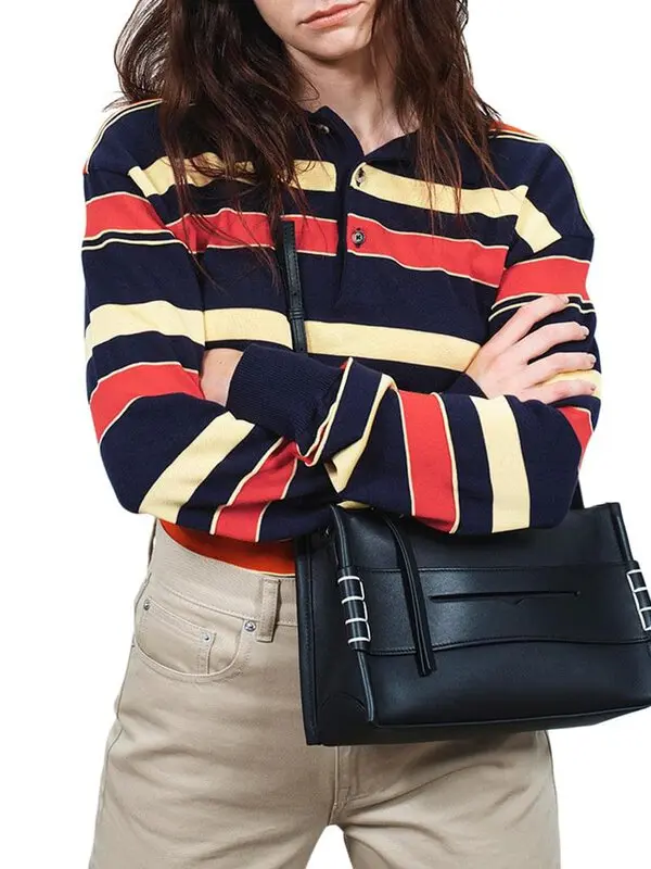 JW Anderson J.w.anderson Leather Loafer Bag - Black