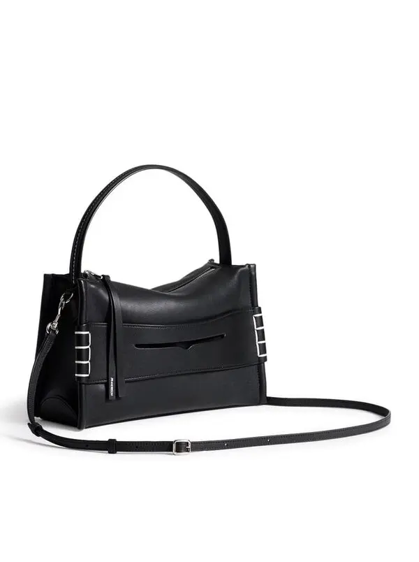 JW Anderson J.w.anderson Leather Loafer Bag - Black