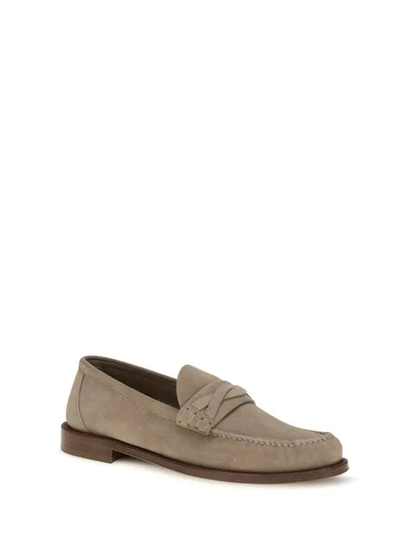 Brunello Cucinelli Suede Loafers