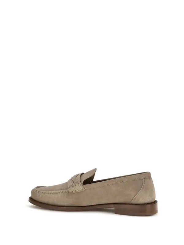 Brunello Cucinelli Suede Loafers