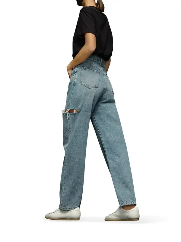 MAISON MARGIELA Denim Jeans With Side Rips