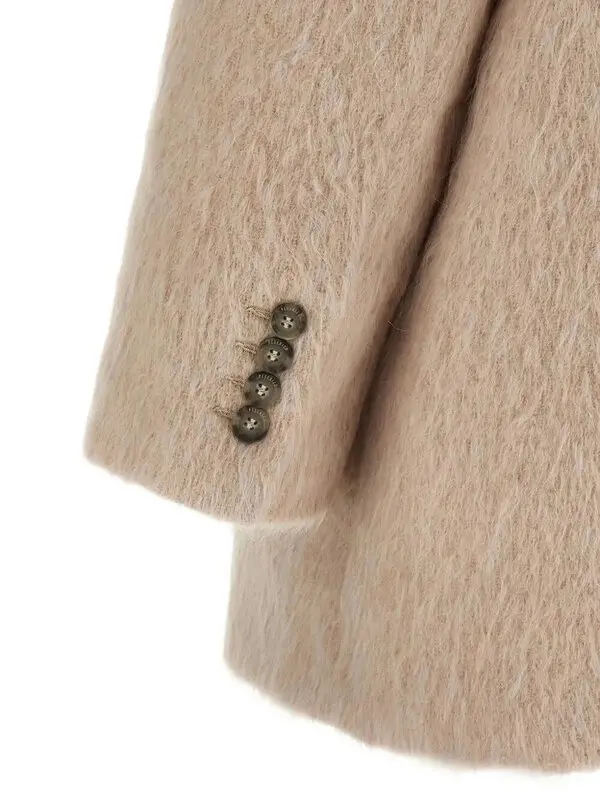 Peserico Alpaca Single-button Blazer - Multicolor