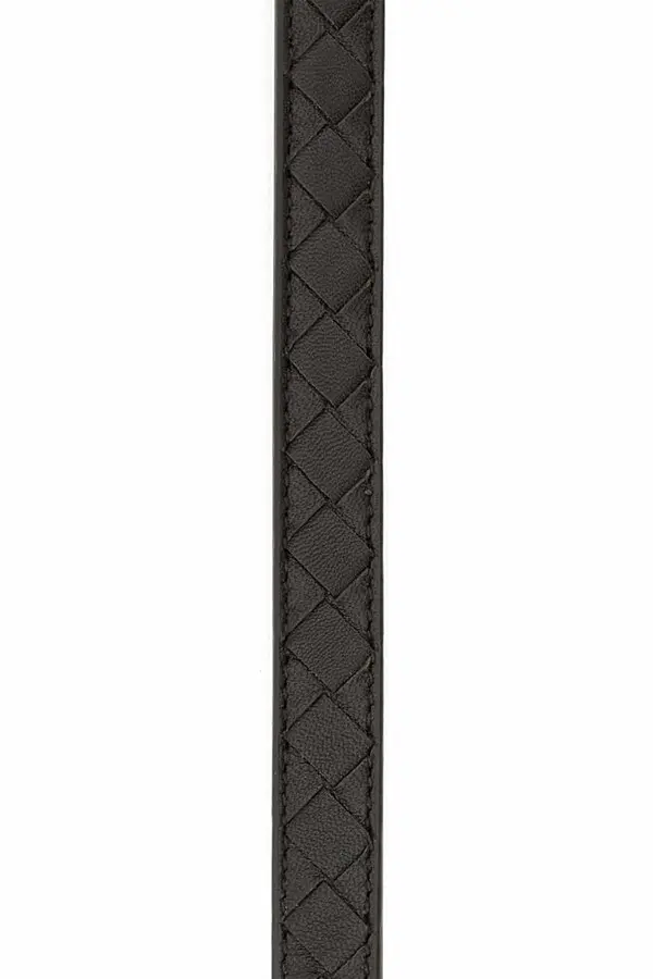 Bottega Veneta Leather Watch Belt - Brown