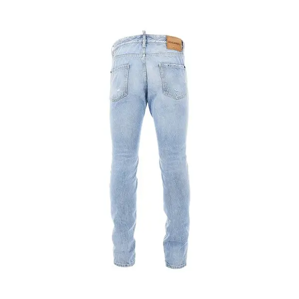 Dsquared2 Distressed Denim Teddy Jeans