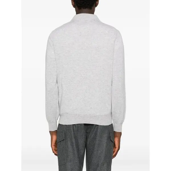 Brunello Cucinelli Grey Sweaters & Knitwear Jumpers