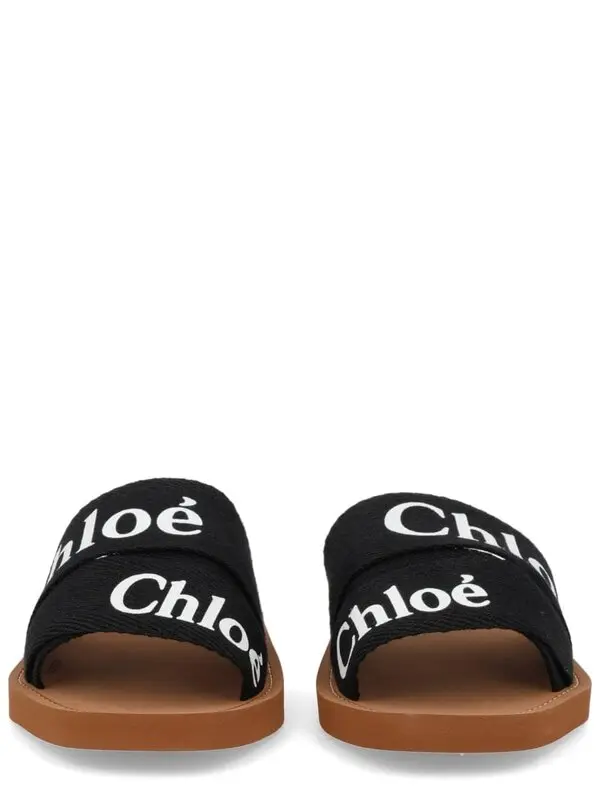 Chloé Woody Sandals - Black
