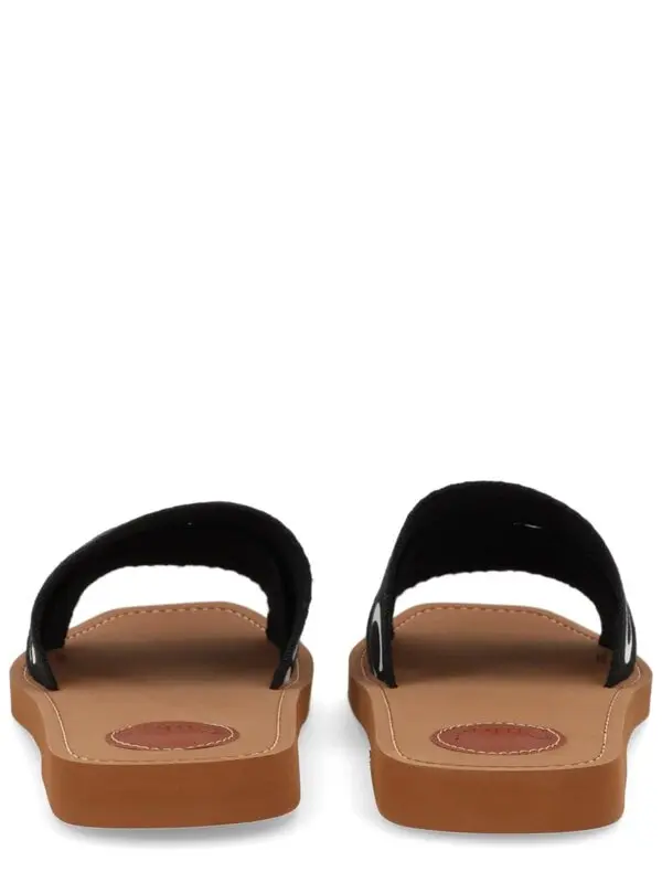Chloé Woody Sandals - Black