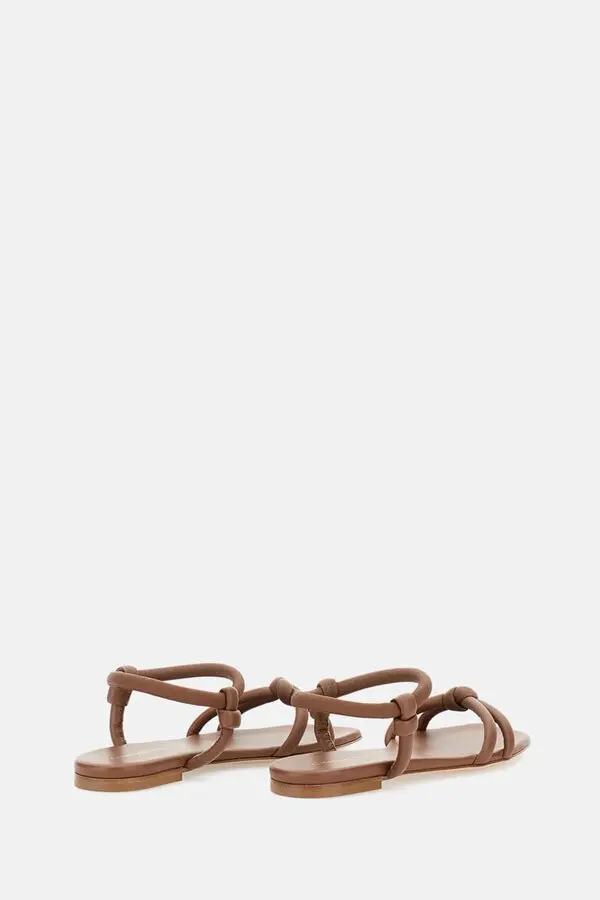 GIANVITO ROSSI Juno 05 Nappa Sandals - Multicolor